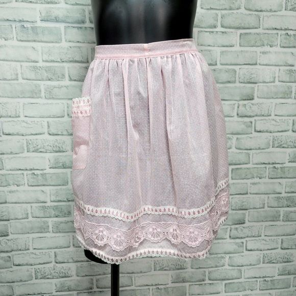 Vintage | Accessories | Vintagepinkfrench Polka Dot Sheer Lightweight ...